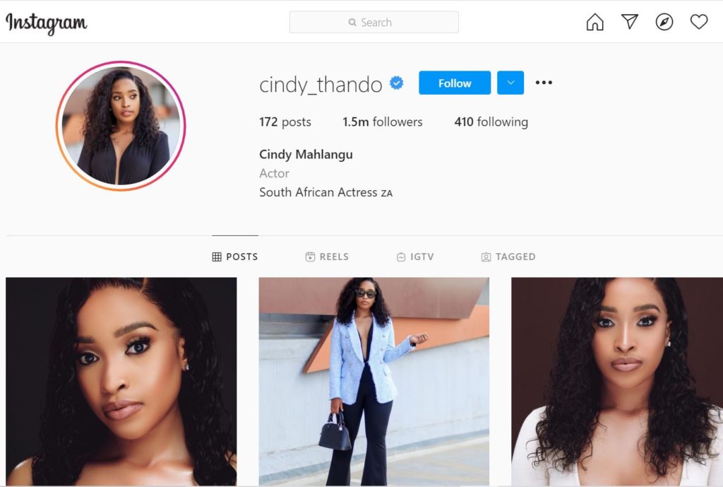 Cindy Mahlangu Wiki | Height, Age, Boyfriend, Family, Biography & More