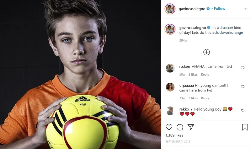 Gavin Casalegno Wiki, Height, Age, Girlfriend, Family, Biography & More