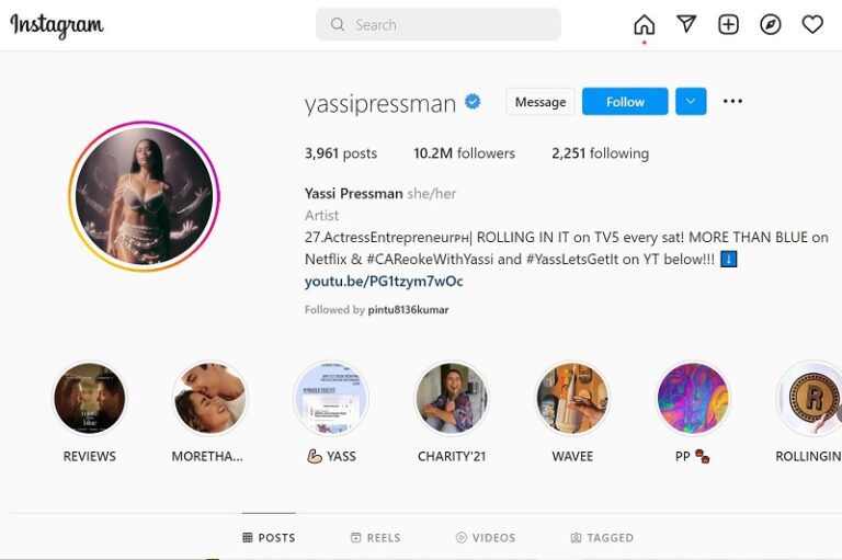 Yassi Pressman: Height, Wiki, Movies, Age, Boyfriend, Biography & Family