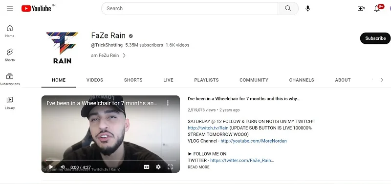 Who is FaZe Rain? Age, Real Name, Biography, Net Worth, Wiki, Parents ...